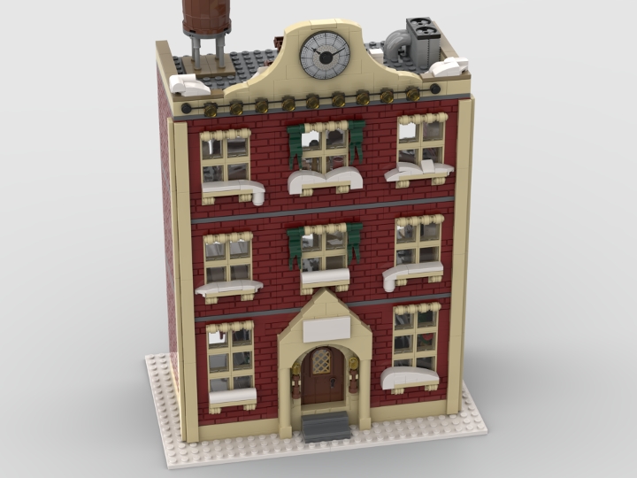 Winter Village Hotel from BrickLink Studio [BrickLink]