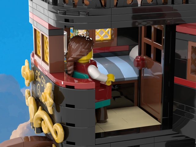 [THE FLYING UNICORN - AN ADVENTUROUS AIRSHIP] [BrickLink]