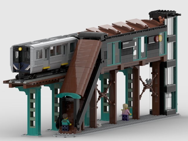 [Downtown Subway Station] [BrickLink]