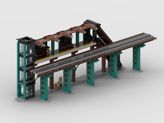 [Downtown Subway Station] [BrickLink]