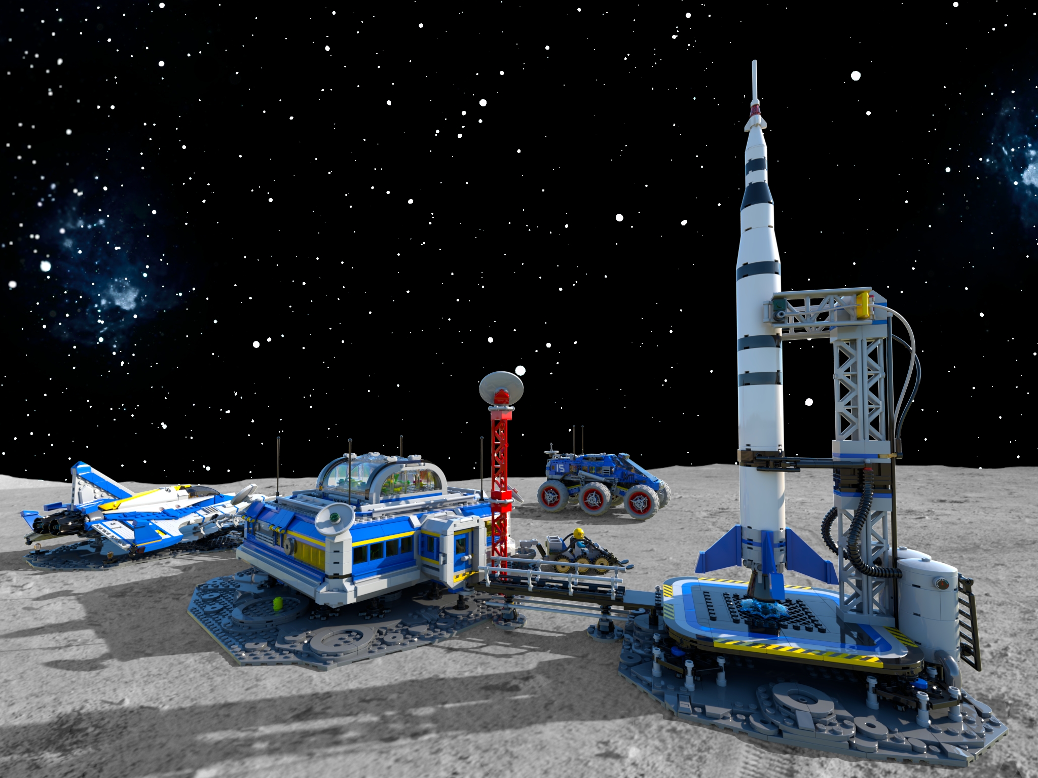 [Classic Lunar Base] [BrickLink]