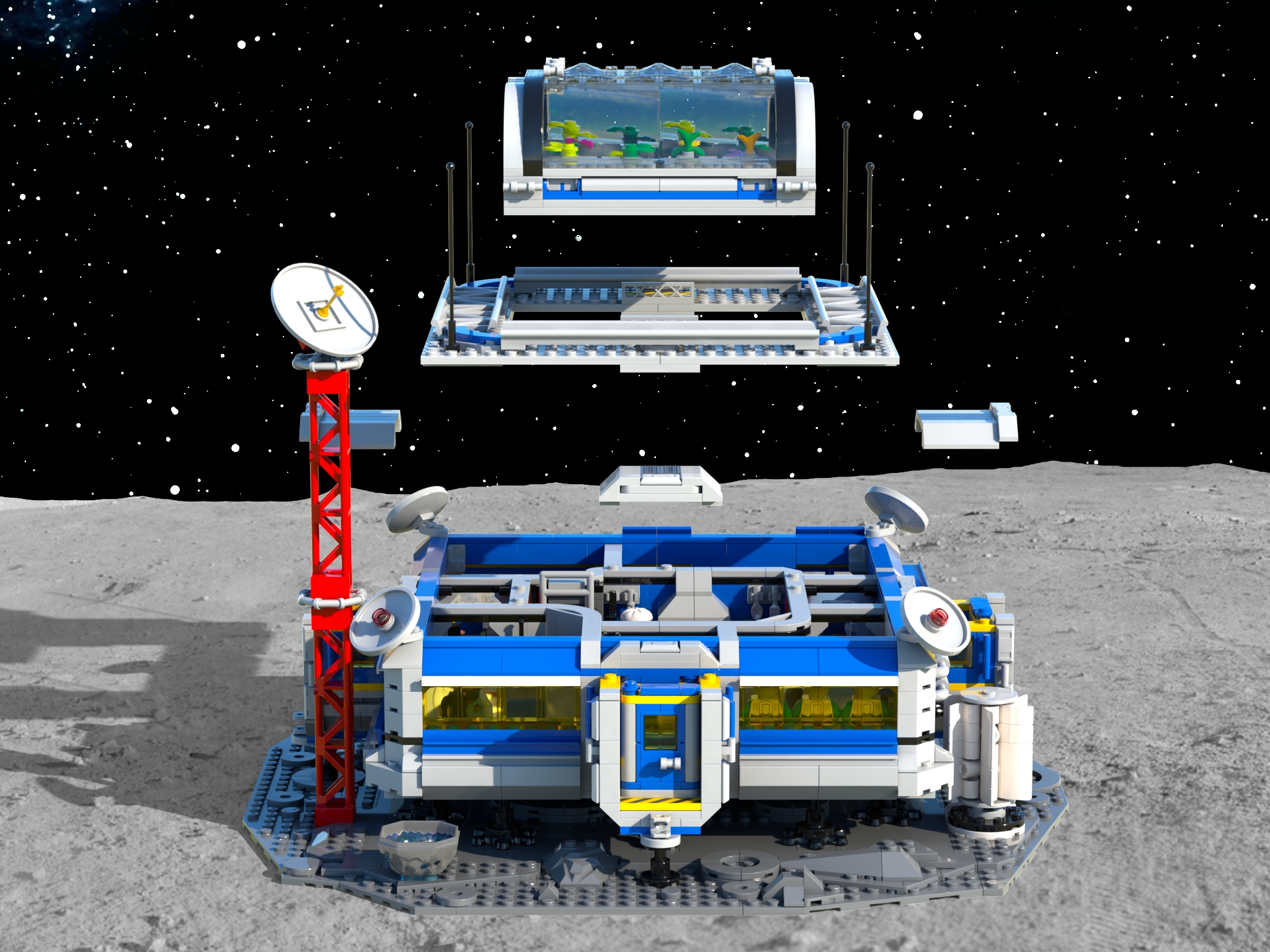 [Classic Lunar Base] [BrickLink]