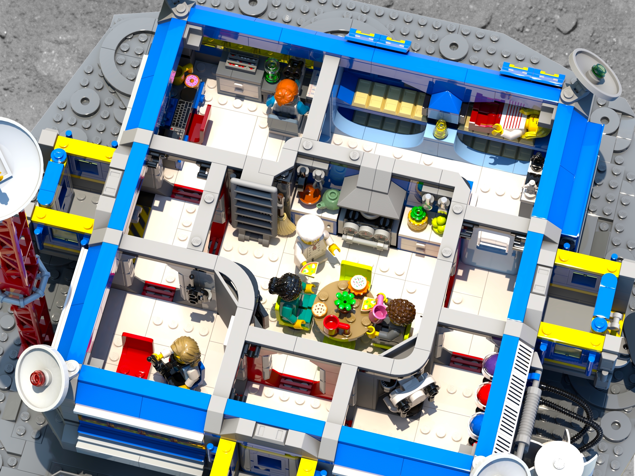 [Classic Lunar Base] [BrickLink]
