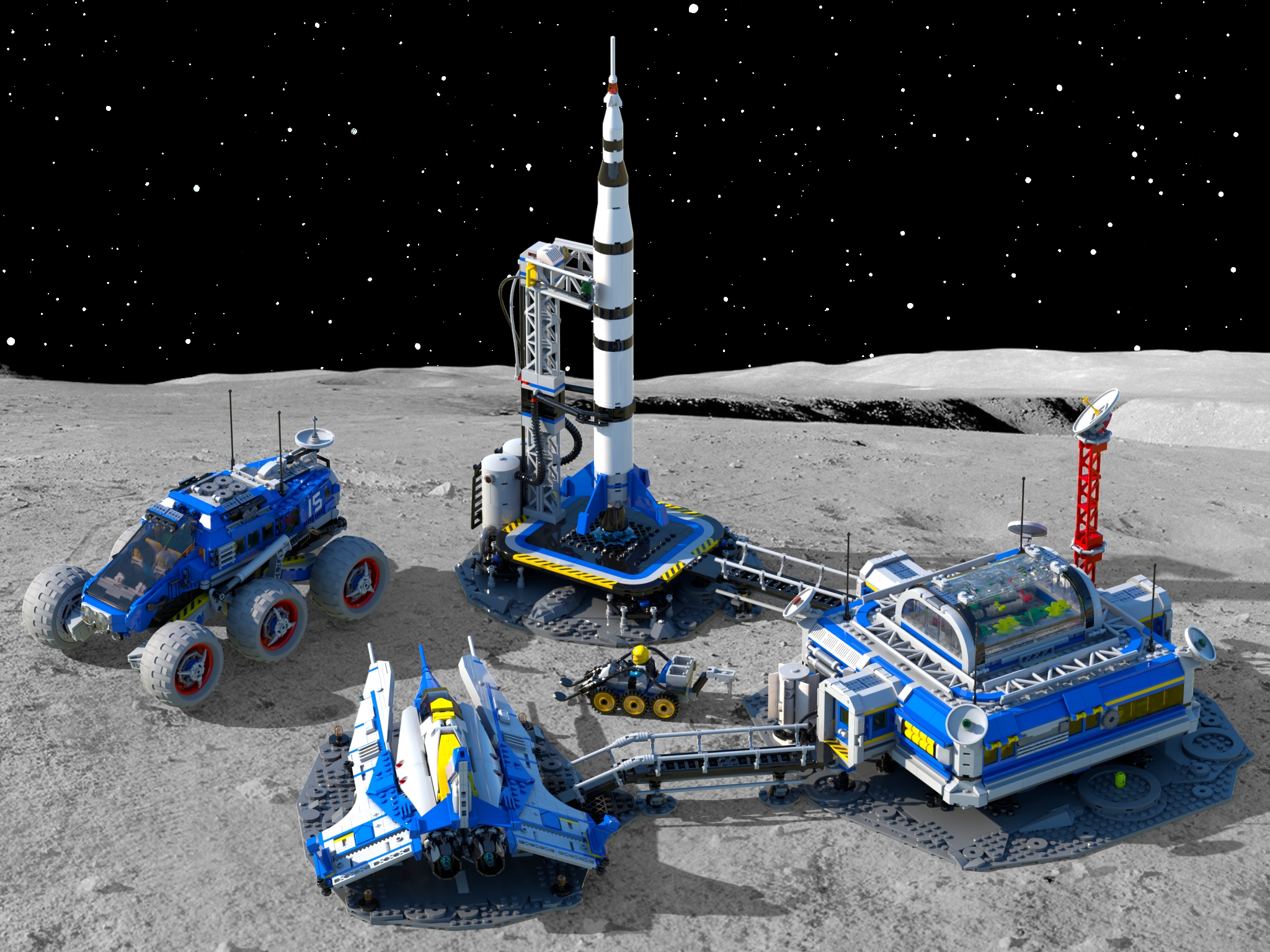 [Classic Lunar Base] [BrickLink]