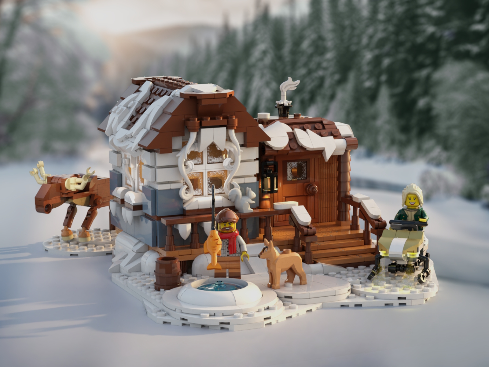 [Ice Fishing Shack] [BrickLink]
