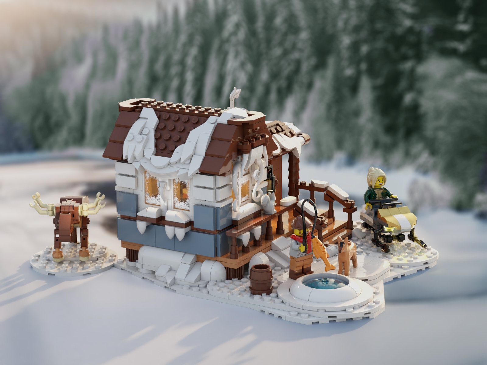 [Ice Fishing Shack] [BrickLink]