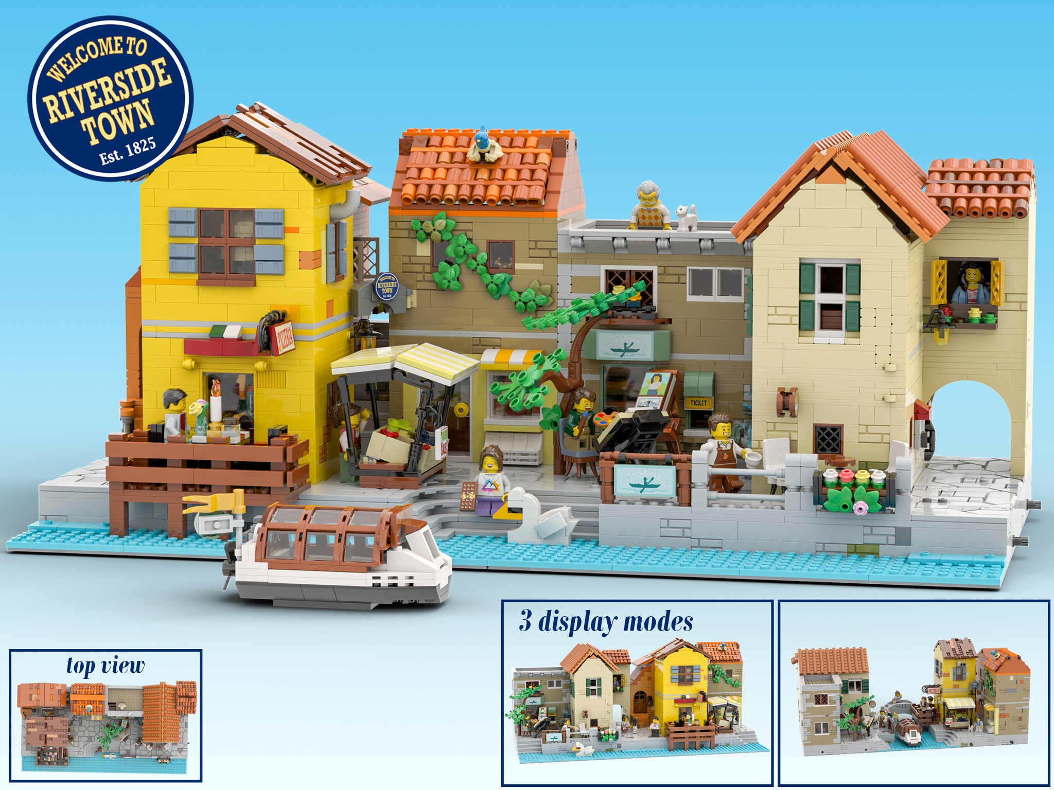 [Riverside Town] [BrickLink]