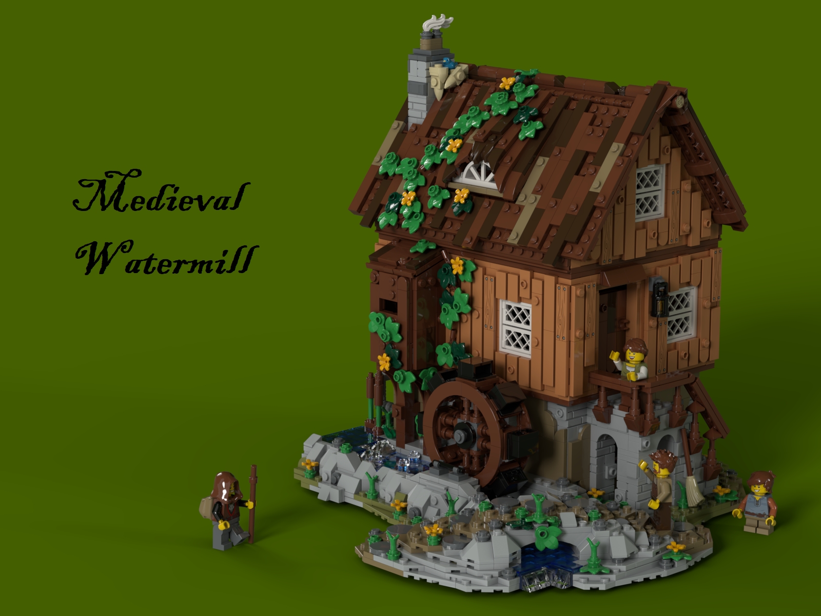 [Medieval Watermill] [BrickLink]