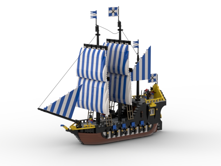 Ironram - Governor Broadside's Flagship from BrickLink Studio [BrickLink]