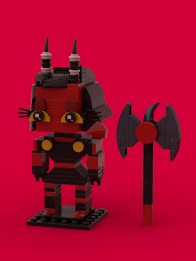 Millie Brickheadz from BrickLink Studio [BrickLink]