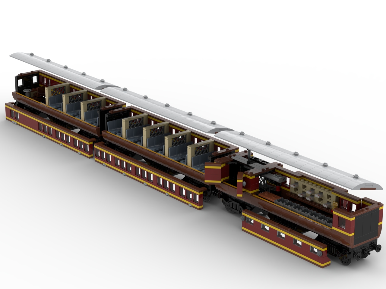 [Suburban Mail Train] [BrickLink]