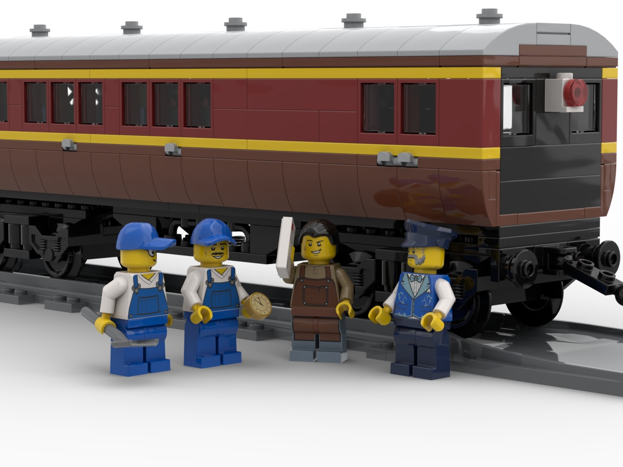 [Suburban Mail Train] [BrickLink]