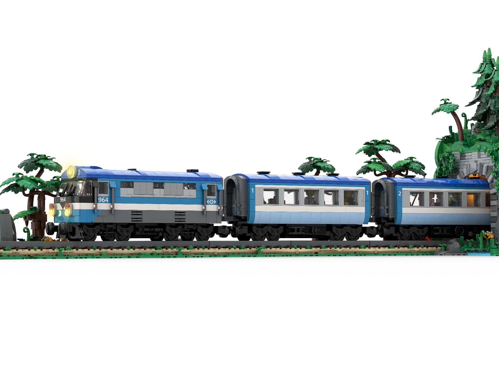[Blue Train] [BrickLink]