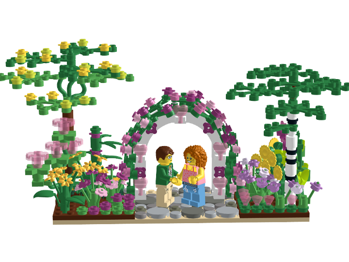 springtime from BrickLink Studio [BrickLink]