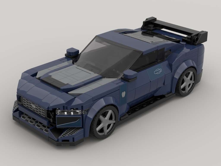 76920 - Ford Mustang Dark Horse Sports Car from BrickLink Studio ...
