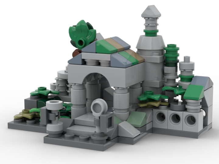 Lost City Mini Build from BrickLink Studio [BrickLink]
