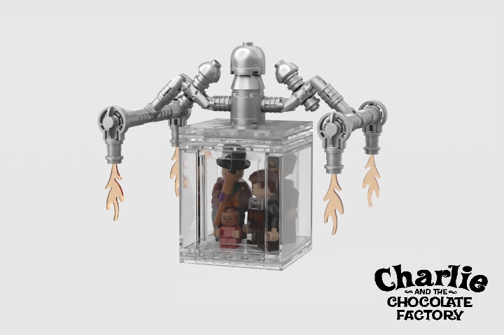 Charlie and the Chocolate Factory Elevator from BrickLink Studio ...