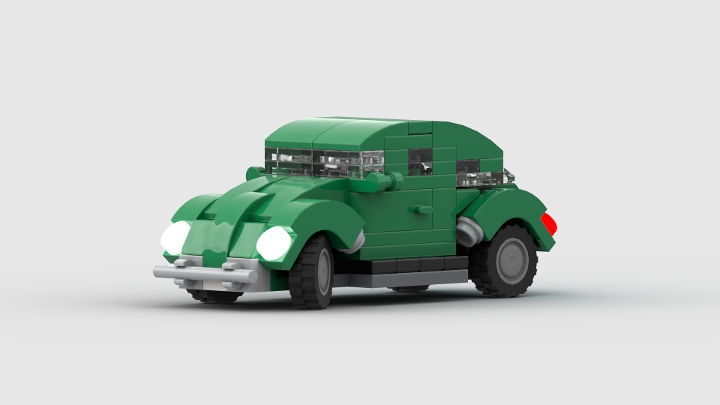 VW Beetle Type 1 from BrickLink Studio [BrickLink]