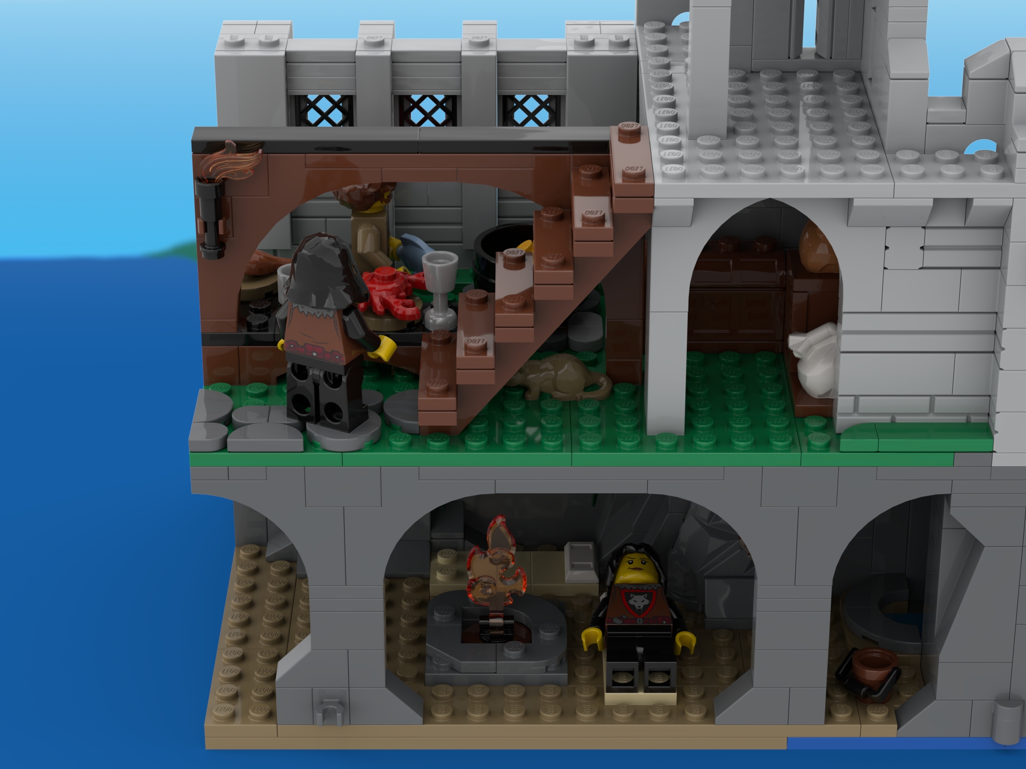 [Island Fortress Conflict] [BrickLink]