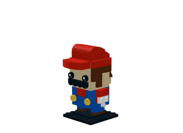 Super Mario from BrickLink Studio [BrickLink]