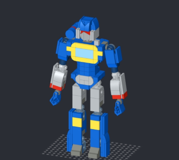 Soundwave from BrickLink Studio [BrickLink]