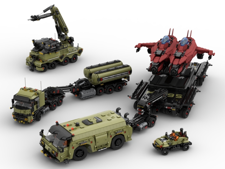 Take off in 5, 4, 3, 2, 1 - Part 1 from BrickLink Studio [BrickLink]