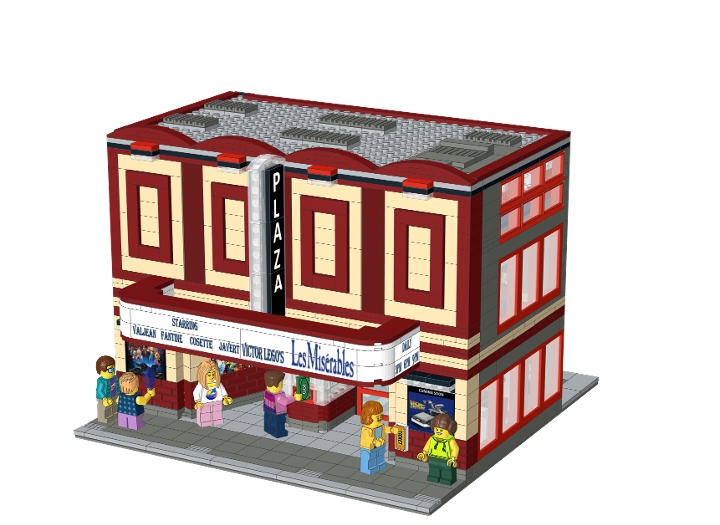 The Plaza from BrickLink Studio [BrickLink]