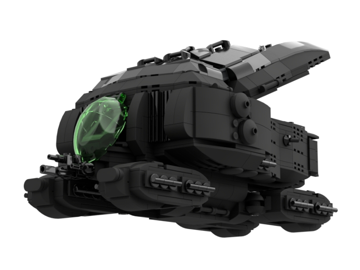 Robocopter ready to land from BrickLink Studio [BrickLink]