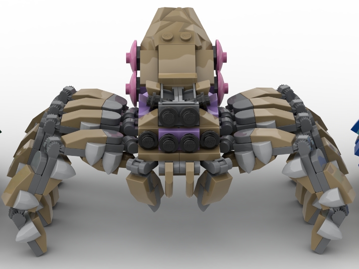 Giant Spider from BrickLink Studio [BrickLink]