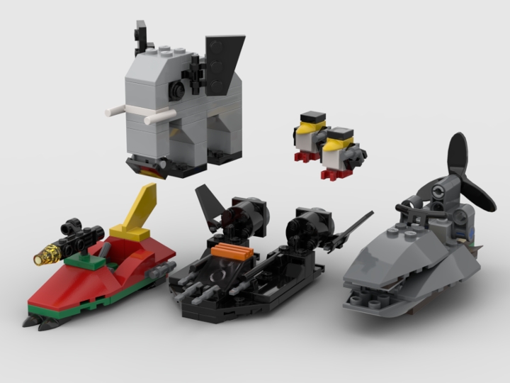 LEGO Batman: The videogame - Minikits 2/7 from BrickLink Studio [BrickLink]