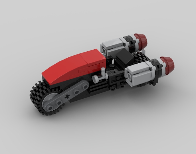 Nod Attack Bike from BrickLink Studio [BrickLink]