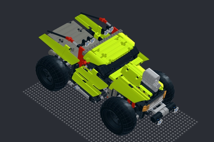 Off Road Power XL (remote controlled) from BrickLink Studio [BrickLink]