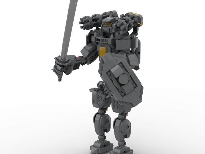 KNIGHT MECH from BrickLink Studio [BrickLink]