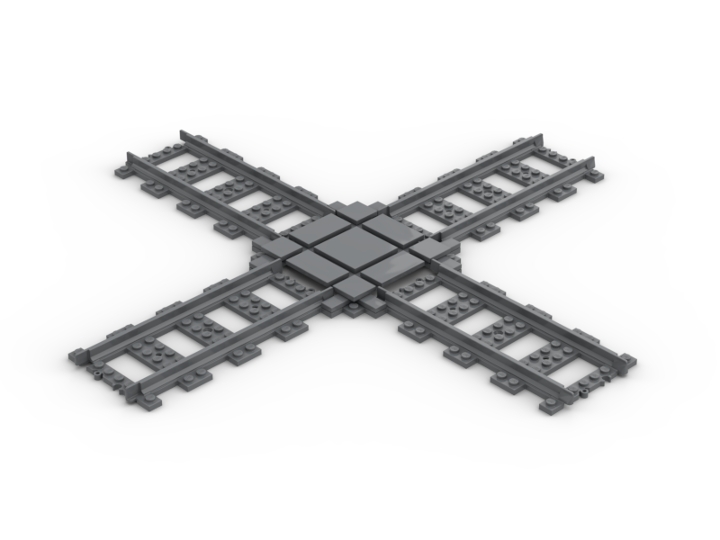 Cross-Section Track from BrickLink Studio [BrickLink]