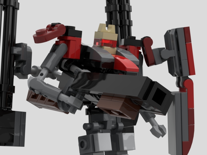 Frog mech tf2 heavy from BrickLink Studio [BrickLink]