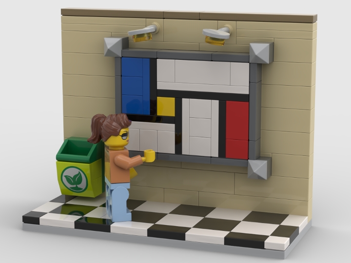 Visit to the Modern Art Museum from BrickLink Studio [BrickLink]