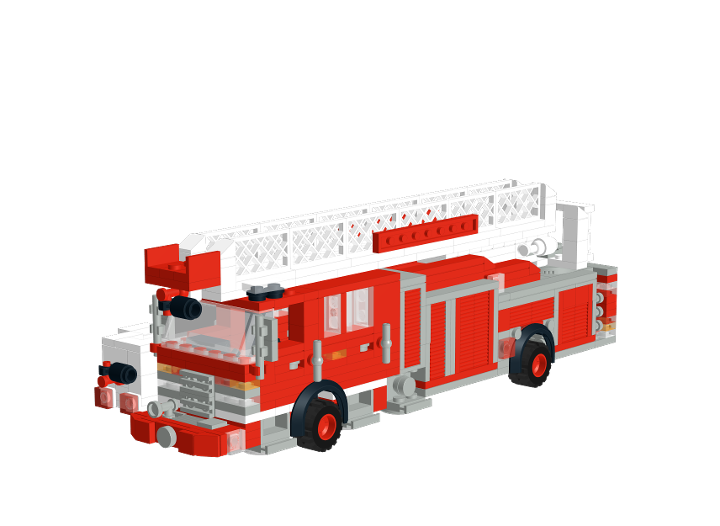 brick county pierce enforcer quint from BrickLink Studio [BrickLink]
