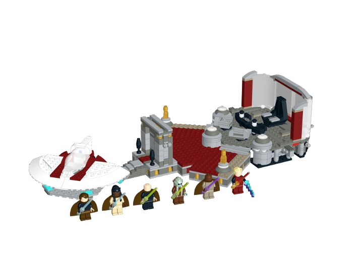 LEGO 9526 - Арест Палпатина from BrickLink Studio [BrickLink]