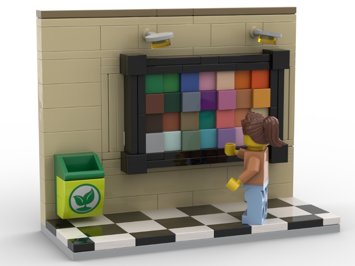 Visit to the Modern Art Museum #4 from BrickLink Studio [BrickLink]