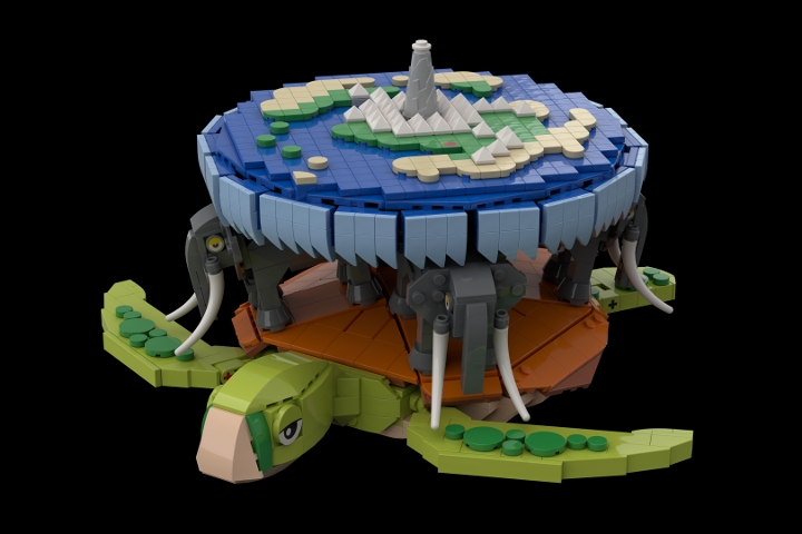 Terry Pratchett's Discworld from BrickLink Studio [BrickLink]
