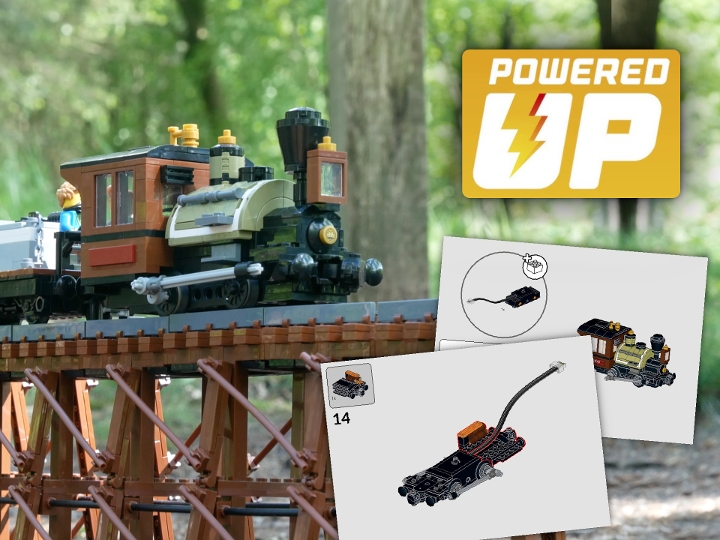 Logging Railway (910035) Motorisation How-To from BrickLink Studio ...