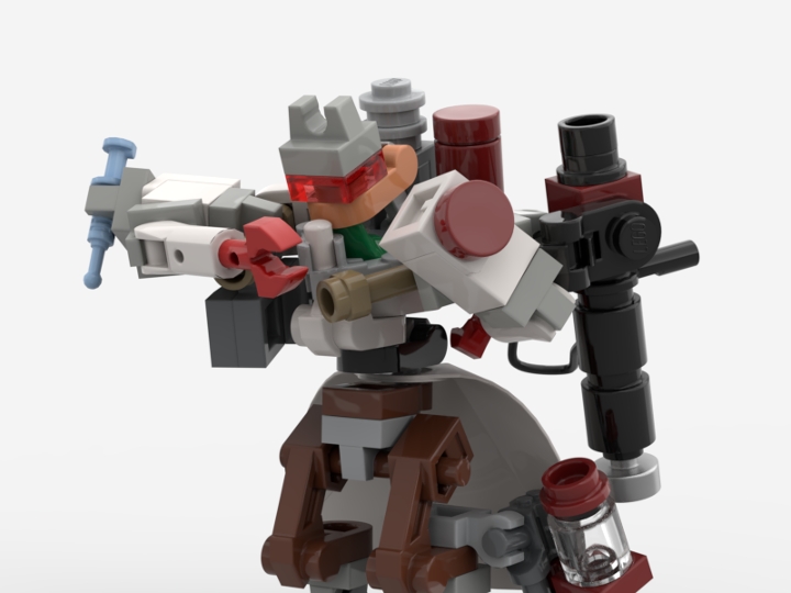 frog mech tf2 medic from BrickLink Studio [BrickLink]