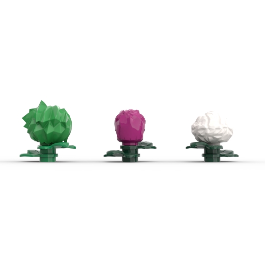 Leaf Vegetables from BrickLink Studio [BrickLink]