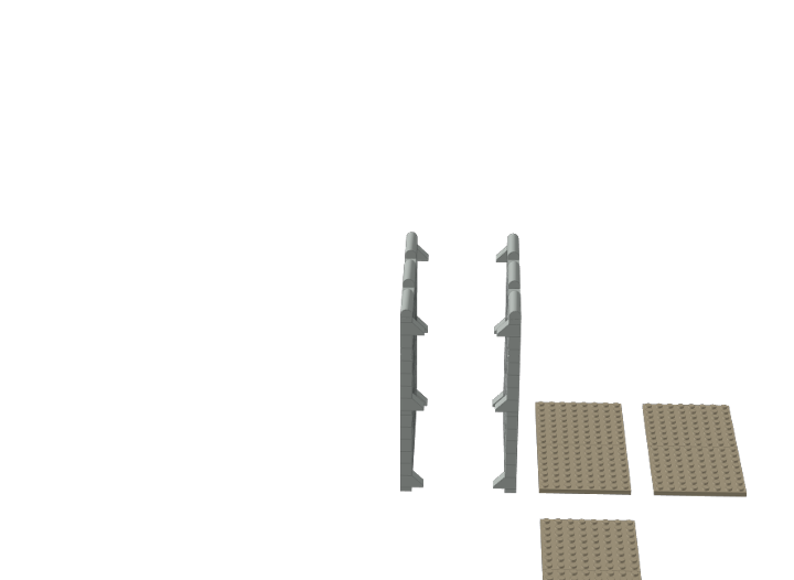 castle wall from BrickLink Studio [BrickLink]