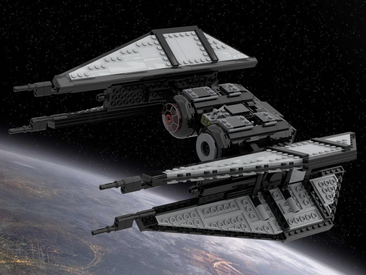 First Order TIE Bomber from BrickLink Studio [BrickLink]