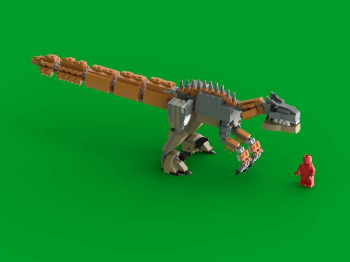 Dino Hybridz: Saurotasuchus from BrickLink Studio [BrickLink]