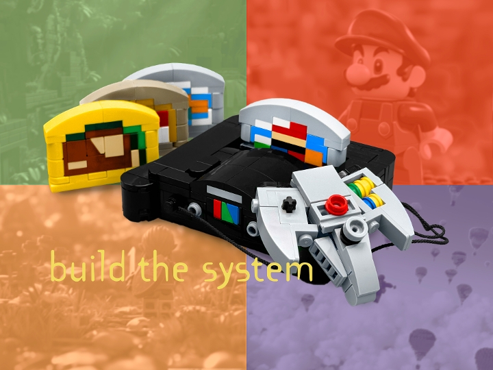 Nintendo 64 from BrickLink Studio [BrickLink]