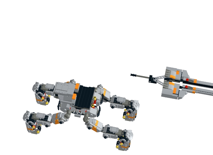 Spider tank v1 from BrickLink Studio [BrickLink]