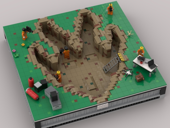 Traces of the Monster from BrickLink Studio [BrickLink]