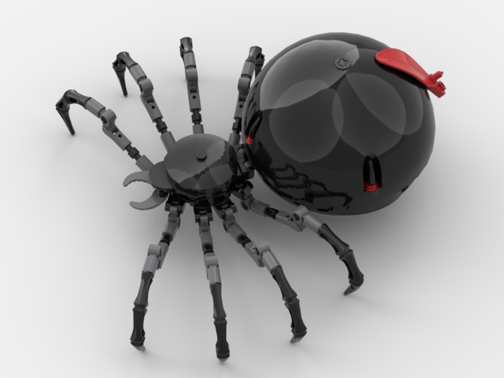 Redback Spider from BrickLink Studio [BrickLink]